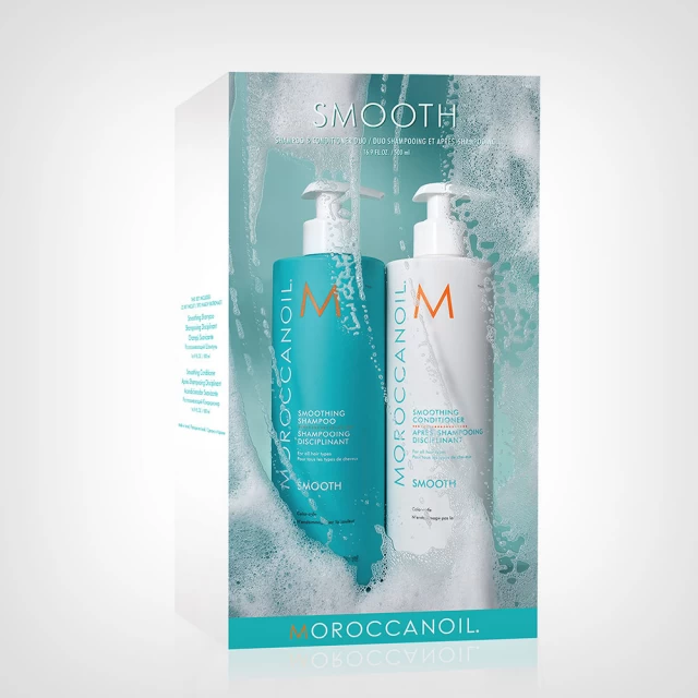 MOROCCANOIL SMOOTHING SHAMPOO & CONDITIONER DUO (2X500ML)