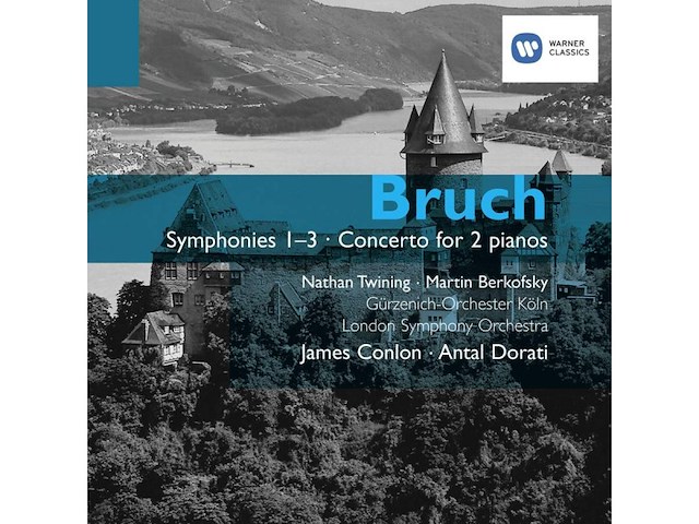 Bruch - Symphonies Nos. 1-3  Nathan Twining (piano) 2CD