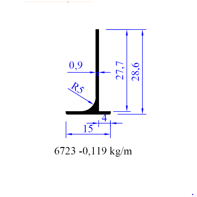 T lajsna 28 mm 3773