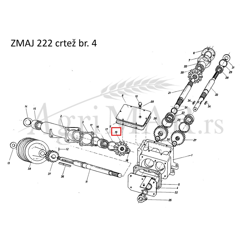 087.6601502 zupčanik z15