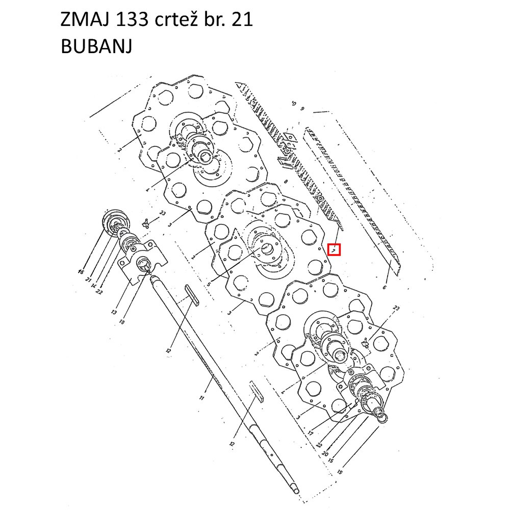 71.5157 šina na komad Z132