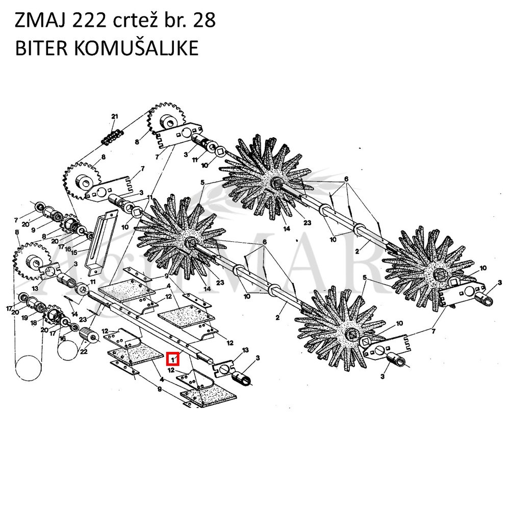 222.0411001 osovina