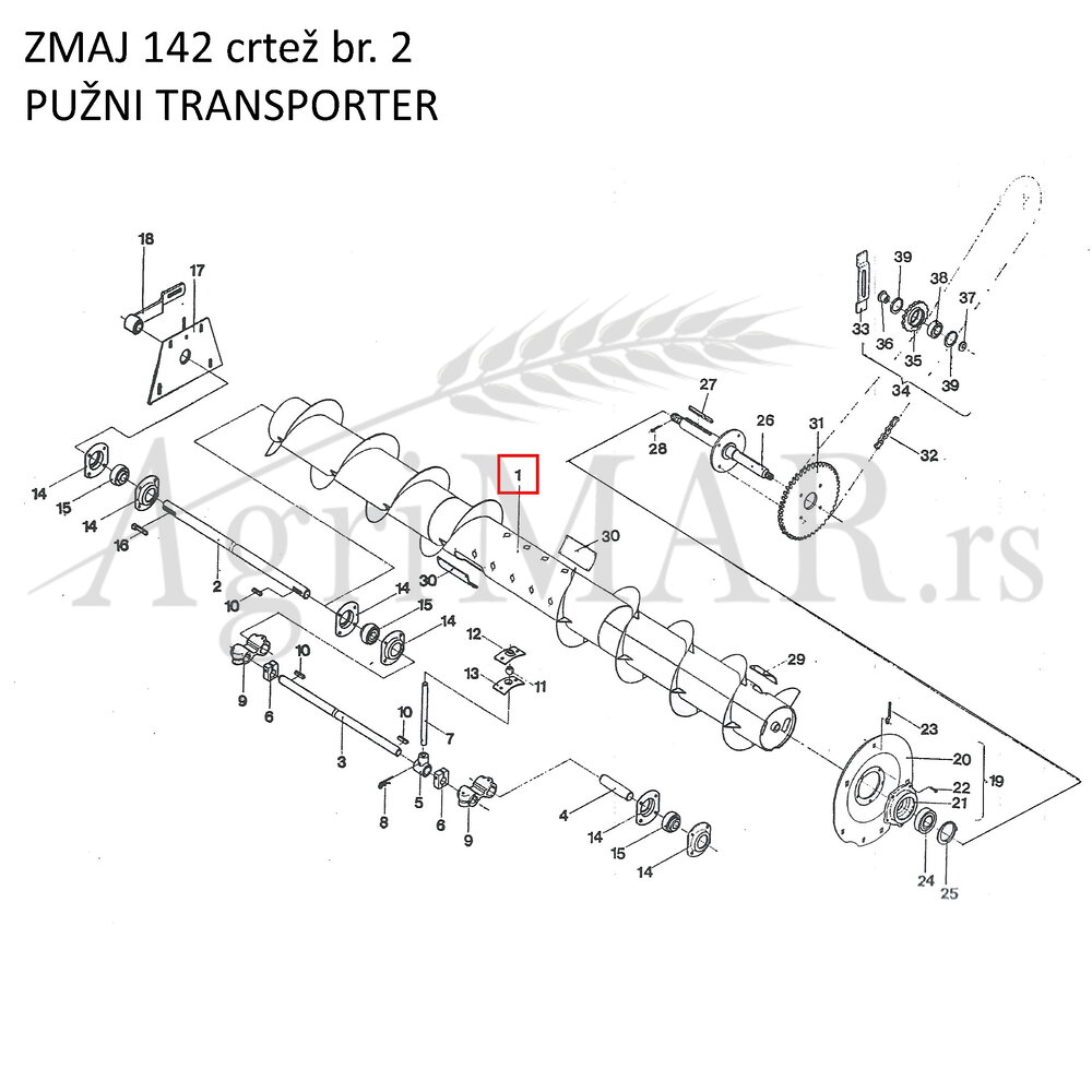 141.0504001 transporter pužni