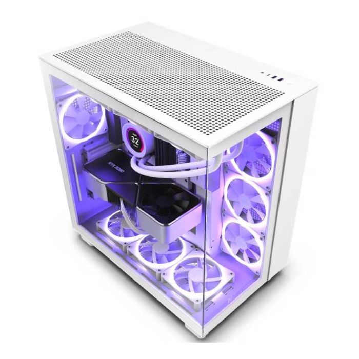 Kućište NZXT H9 Flow (CM-H91FW-01) White