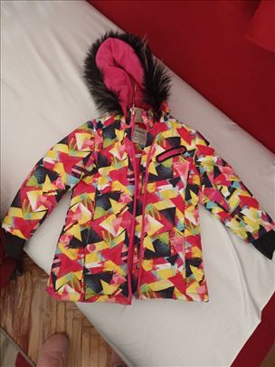 Zimska jakna za devojcice 4-5god