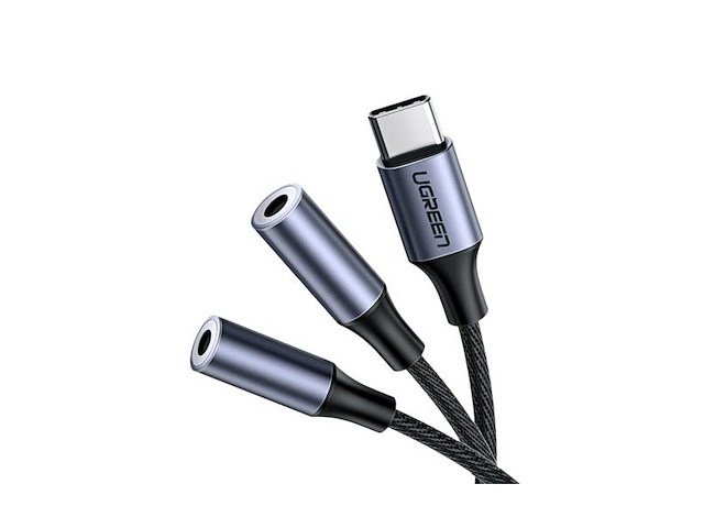 Kabl adapter USB C muški-2x3.5mm ženski