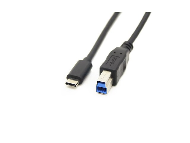 Kabl USB C muški-USB3.0 B muški 1.0m