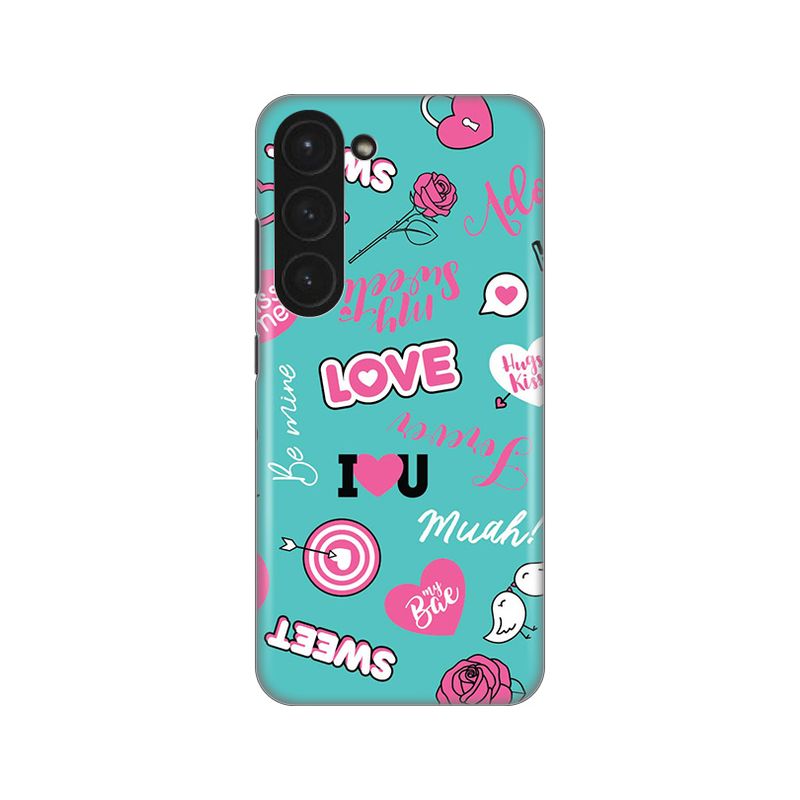 Maskica Silikonska Print za Samsung S911 Galaxy S23 5G Love