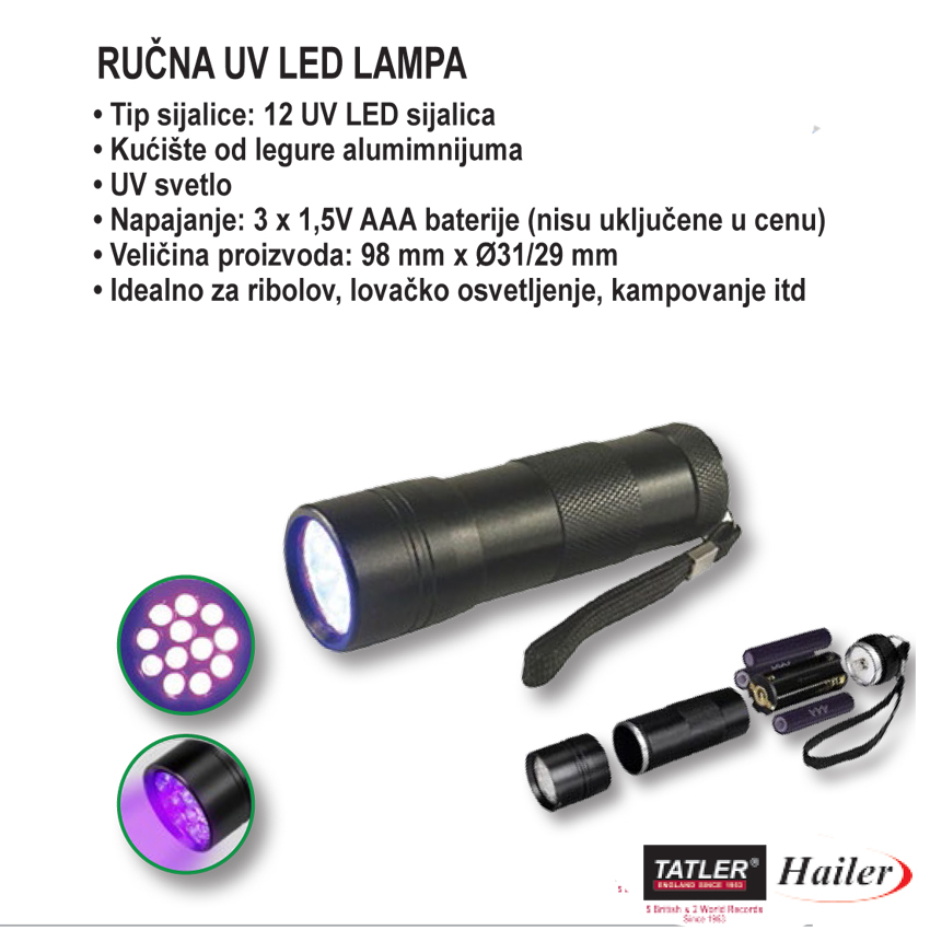 Ručna UV Led Lampa Tatler