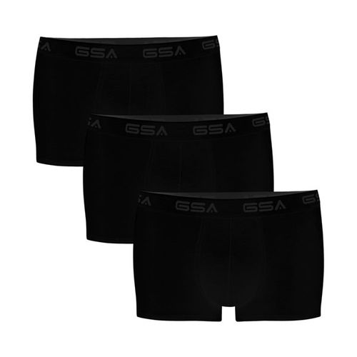 Gsa Men's Boxer 3 Pack Gsa Sport 17-1204-Blk
