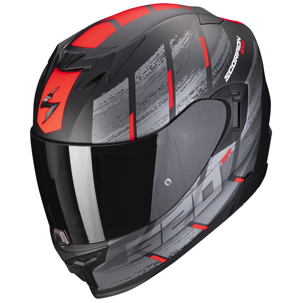 EXO-520 EVO AIR MAHA Matt Black Red