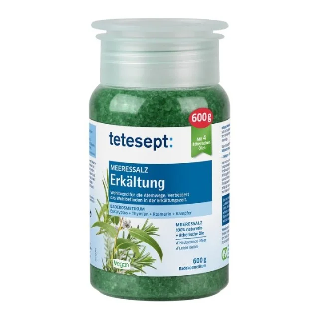 Tetesept So za kupanje Cold relief 600gr