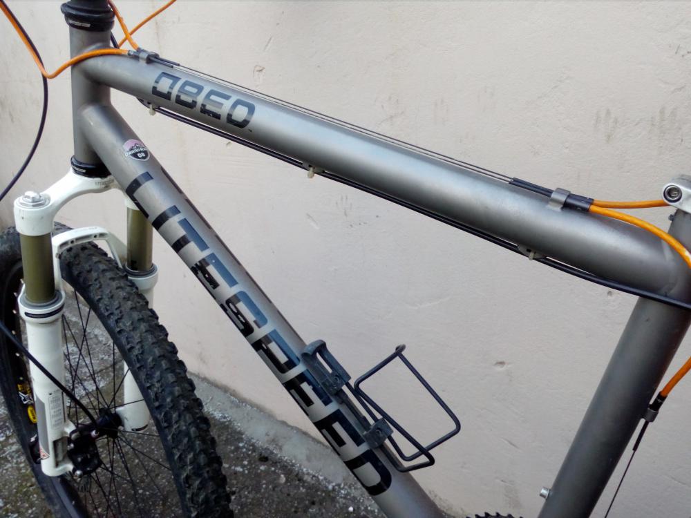 Obed Litespeed titanium Reba X0 3x9 hidraulika