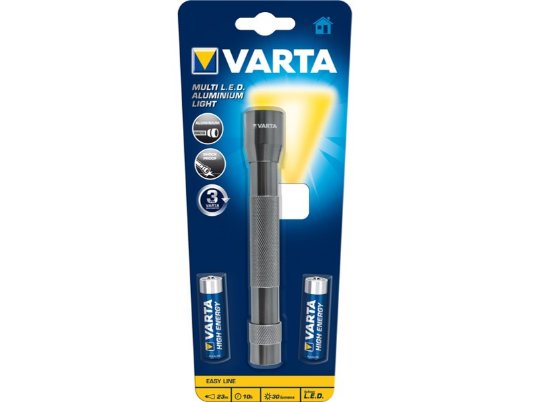 Varta LED lampa aluminium light F10