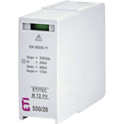 ETI Odvodnik prenapona za PV MOD. M T2 PV 550/20