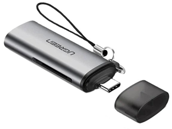 Ugreen Čitač kartica USB-C TF + SD CM184