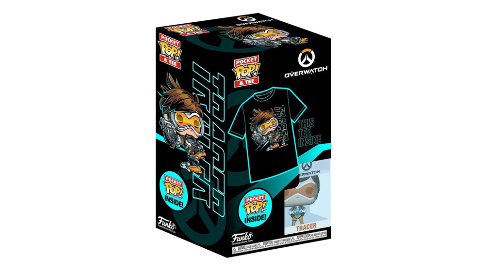 Funko PKT POP&Tee: Ovewatch - Tracer (KD)