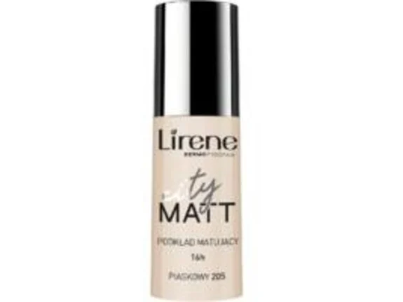 Lirene Tečni puder City mat Sand 205 30ml