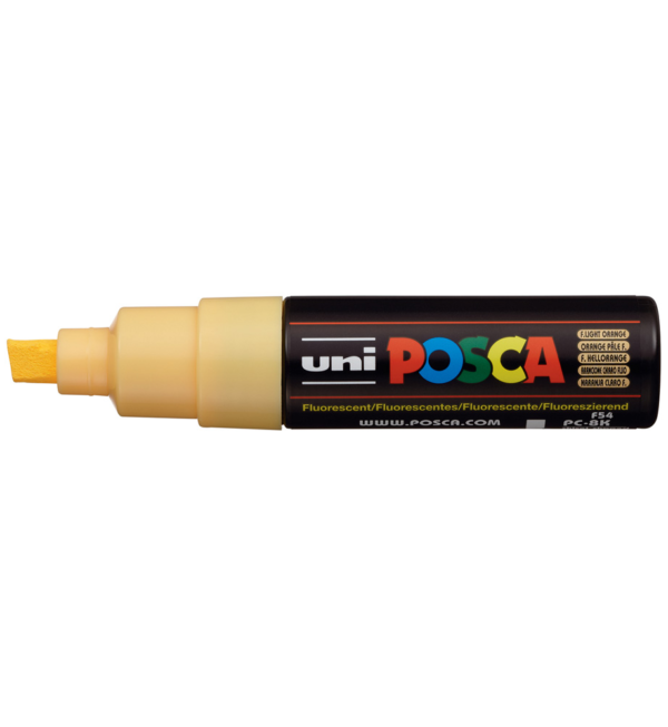 Uni POSCA Marker PC-8K, fluo light orange