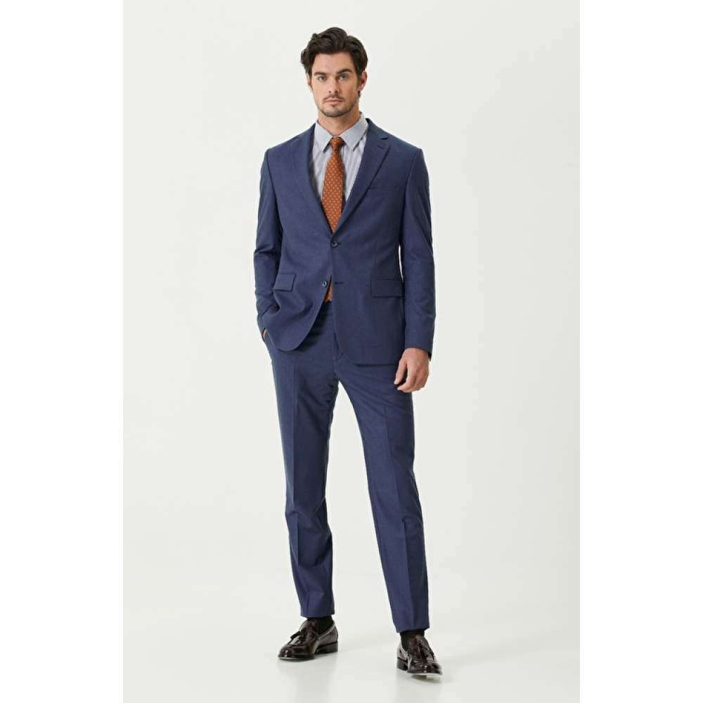 Indigo Wool Suit