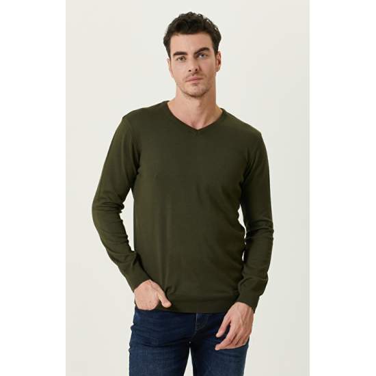 Khaki Knitwear