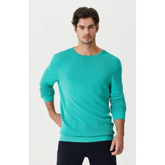 N-Tech Green Sweater