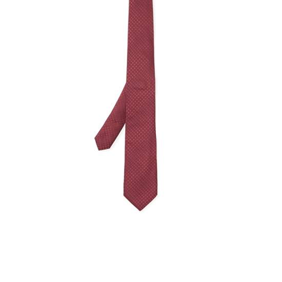 Claret Red Silk Tie
