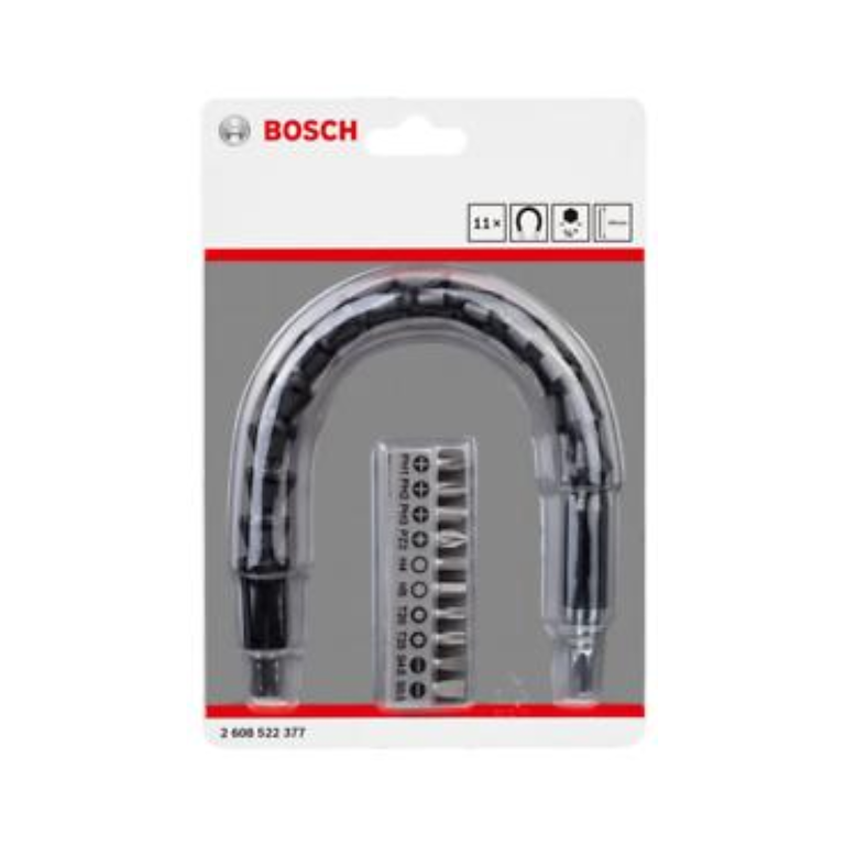 BOSCH – Set bitova sa metalnim fleksibilnim produžetkom 300mm, 11 delova – 2608522377