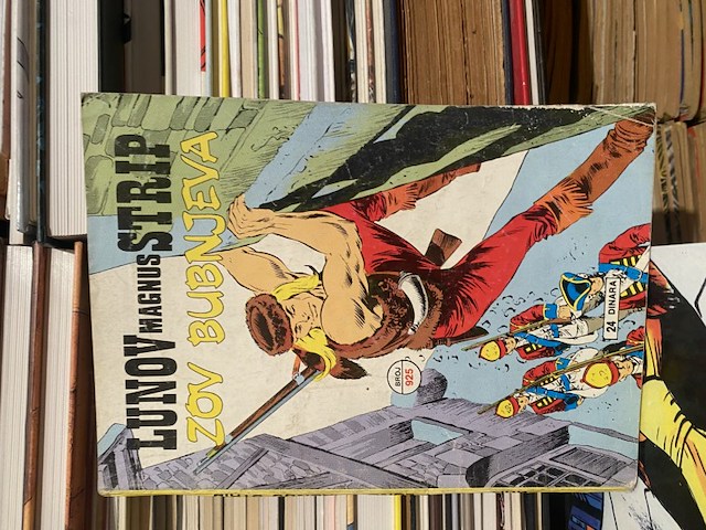 Lunov magnus strip 925 - Zov bubnjeva - blek