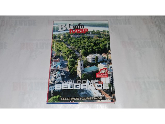 Welcome to Belgrade, Belgrade tourist map