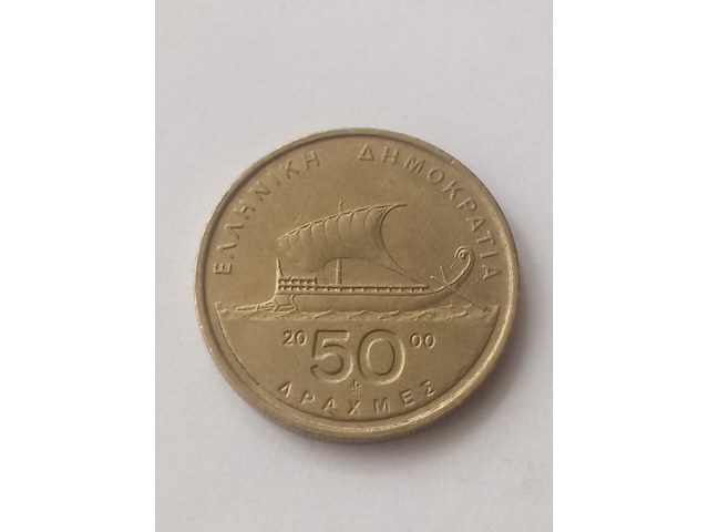 50 Drahme 2000.g - Grčka -