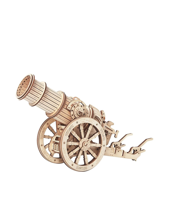 DEČJA IGRAČKA MAKETA MEDIEVAL WHEELED CANNON Robotime