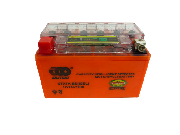 Akumulator za motorcikle UTX7A-BS (iGEL) 12V 7Ah sa indikatorom (150x87x94)mm 2,40kg