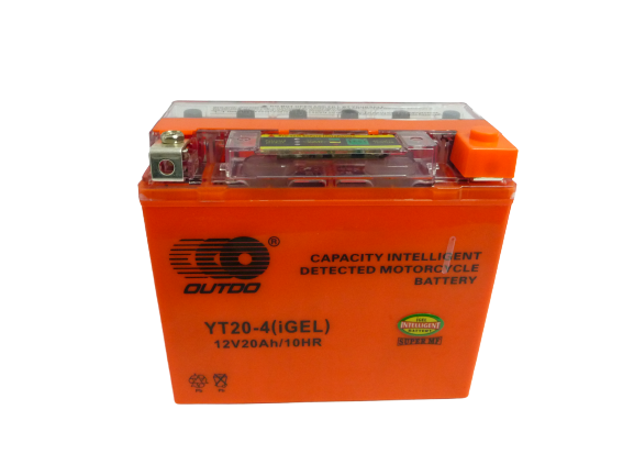 Akumulator za motorcikle YT20-4 (iGEL) 12V 20Ah sa indikatorom (177x88x155)mm 6,20kg