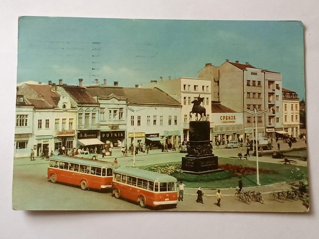 Niš - Autobusi - Centar Grada - Spomenik - 1967.g -