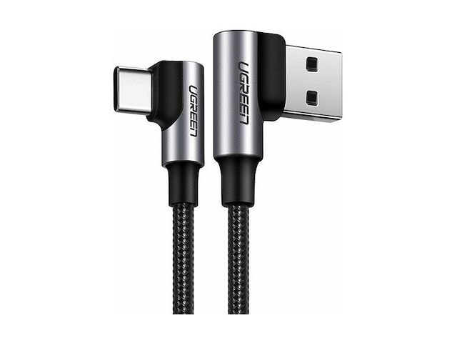 Kabl USB2.0 A muški ugaoni-USB C muški ugaoni 2.0m