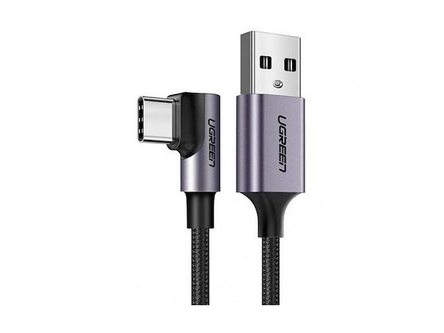 Kabl USB2.0 A muški-USB C muški ugaoni 2.0m