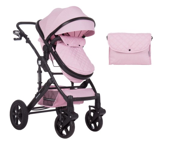 Kolica za bebe DARLING, Kikka Boo, Pink 0-15kg