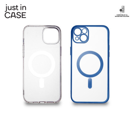 Just in case 2u1 extra case mag mix paket plavi za iPhone 14 Plus ( MAG109BL )