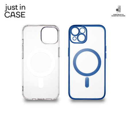 Just in case 2u1 extra case mag mix paket plavi za iPhone 14 ( MAG108BL )