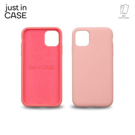 Just in case 2u1 extra case mix plus paket pink za iPhone 11 ( MIXPL102PK )
