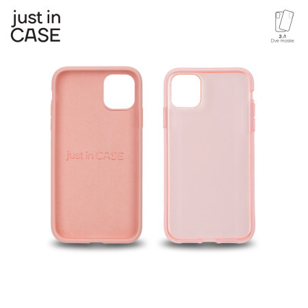 Just in case 2u1 extra case mix paket pink za iPhone 11 ( MIX102PK )