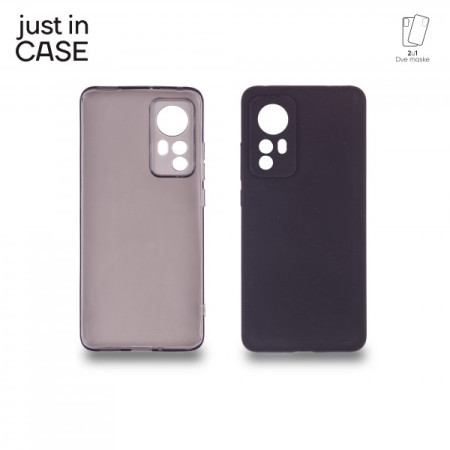 Just in case 2u1 extra case mix paket crni za Xiaomi 12 ( MIX313BK )