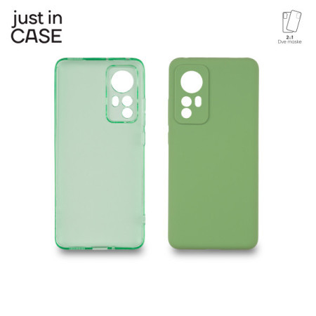 Just in case 2u1 extra case mix paket zeleni za Xiaomi 12 ( MIX313GN )