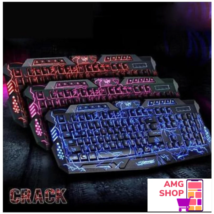 ! LED Gejmerska Tastatura 3 Boje GAMING Keyboard - ! LED Gejmerska Tastatura 3 Boje GAMING Keyboard