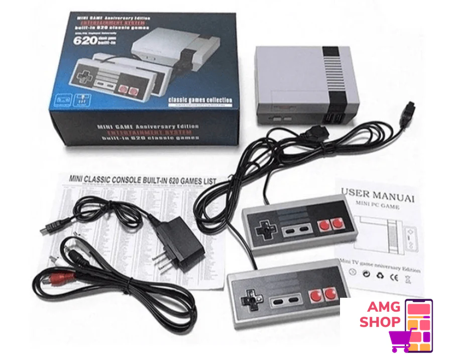 ! NINTENDO Konzola + 620 Igrica Spremnih Retro a - ! NINTENDO Konzola + 620 Igrica Spremnih Retro a