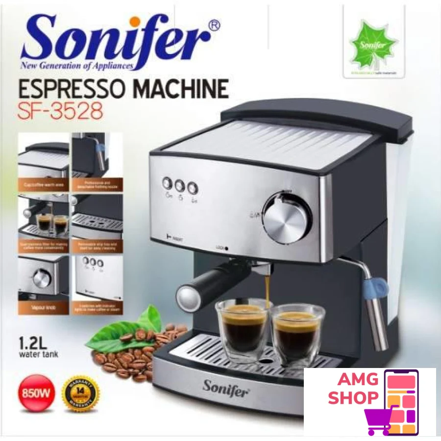 Aparat za kafu - Aparat za espresso kafu SONIFER - Aparat za kafu - Aparat za espresso kafu SONIFER