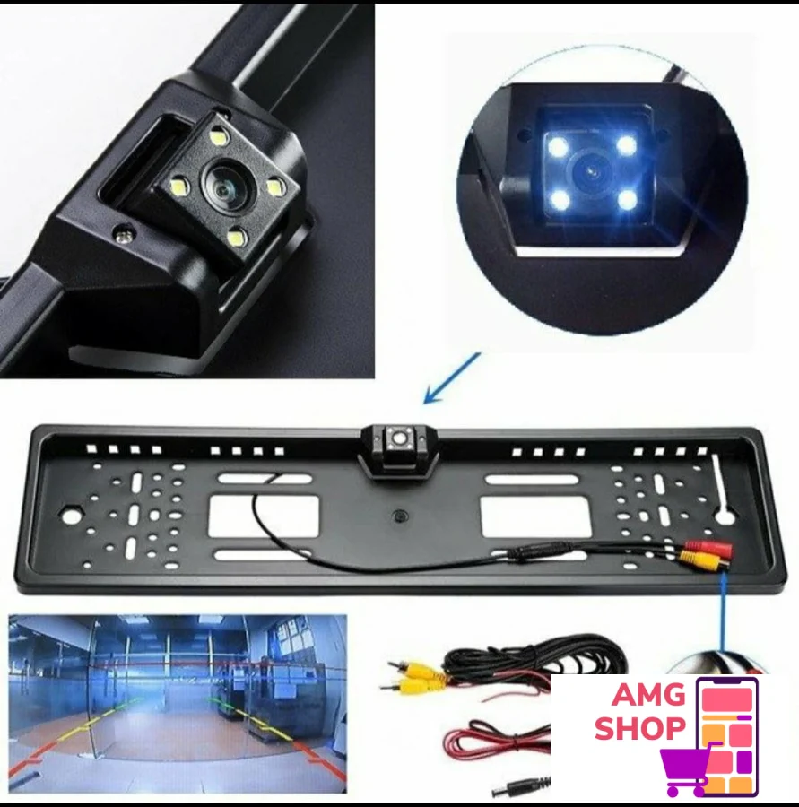 Auto kamera na ramu za tablice sa parking senzorima - Auto kamera na ramu za tablice sa parking senzorima