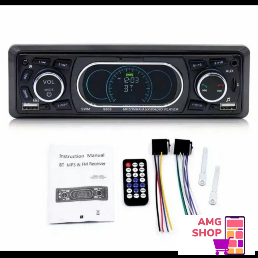 Auto Radio / model SWM 8809/ Bluetooth / USB / Mikro SD - Auto Radio / model SWM 8809/ Bluetooth / USB / Mikro SD