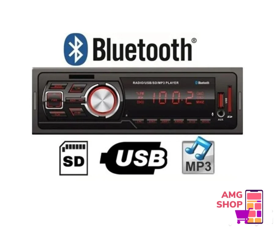 Auto Radio sa Bluetooth-MP3-USB-SD Nov model 626 - Auto Radio sa Bluetooth-MP3-USB-SD Nov model 626